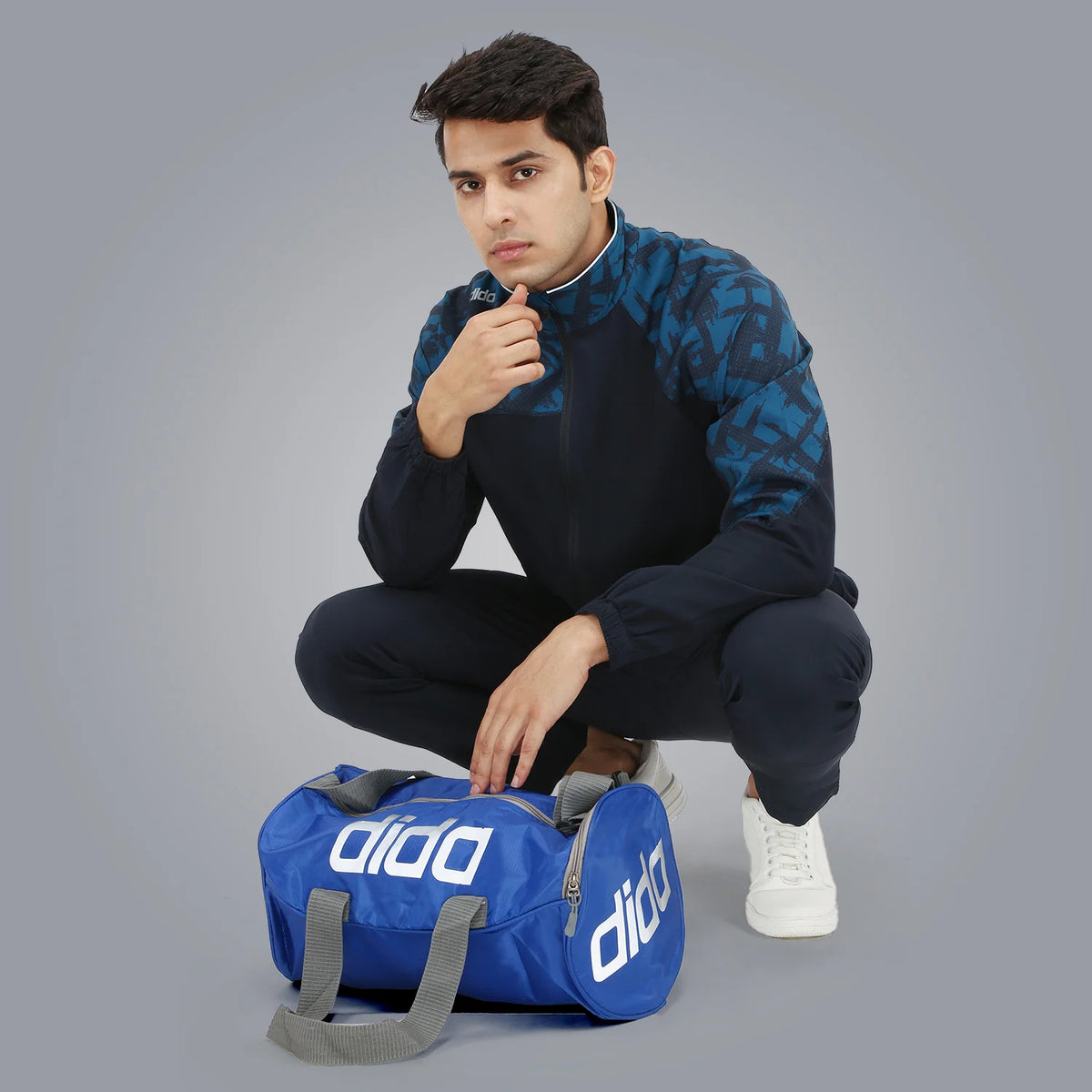 Fine Spandex Printed Training Track Suit - Men – Dida